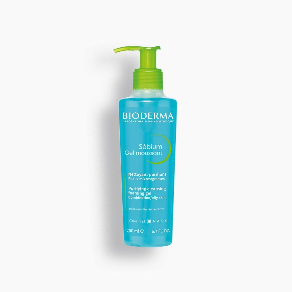 Sữa rửa mặt Bioderma Sébium Gel Moussant Chính Hãng